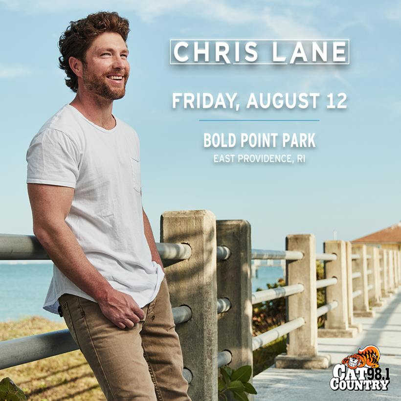 Chris Lane coming to Bold Point Park on August 12 - What's Up Newp