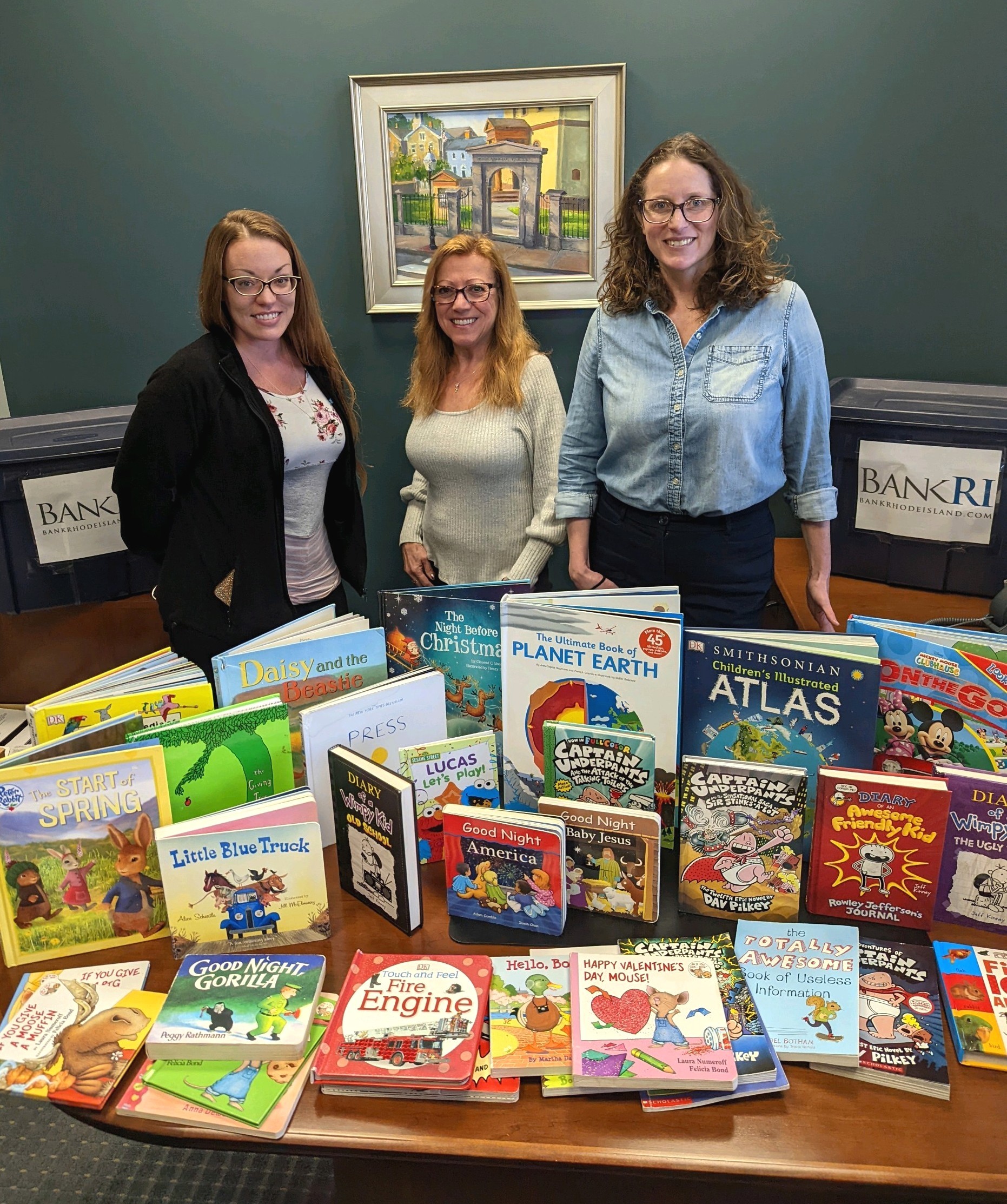 BankRI collection leads to 6,382 books for kids statewide - What's Up Newp
