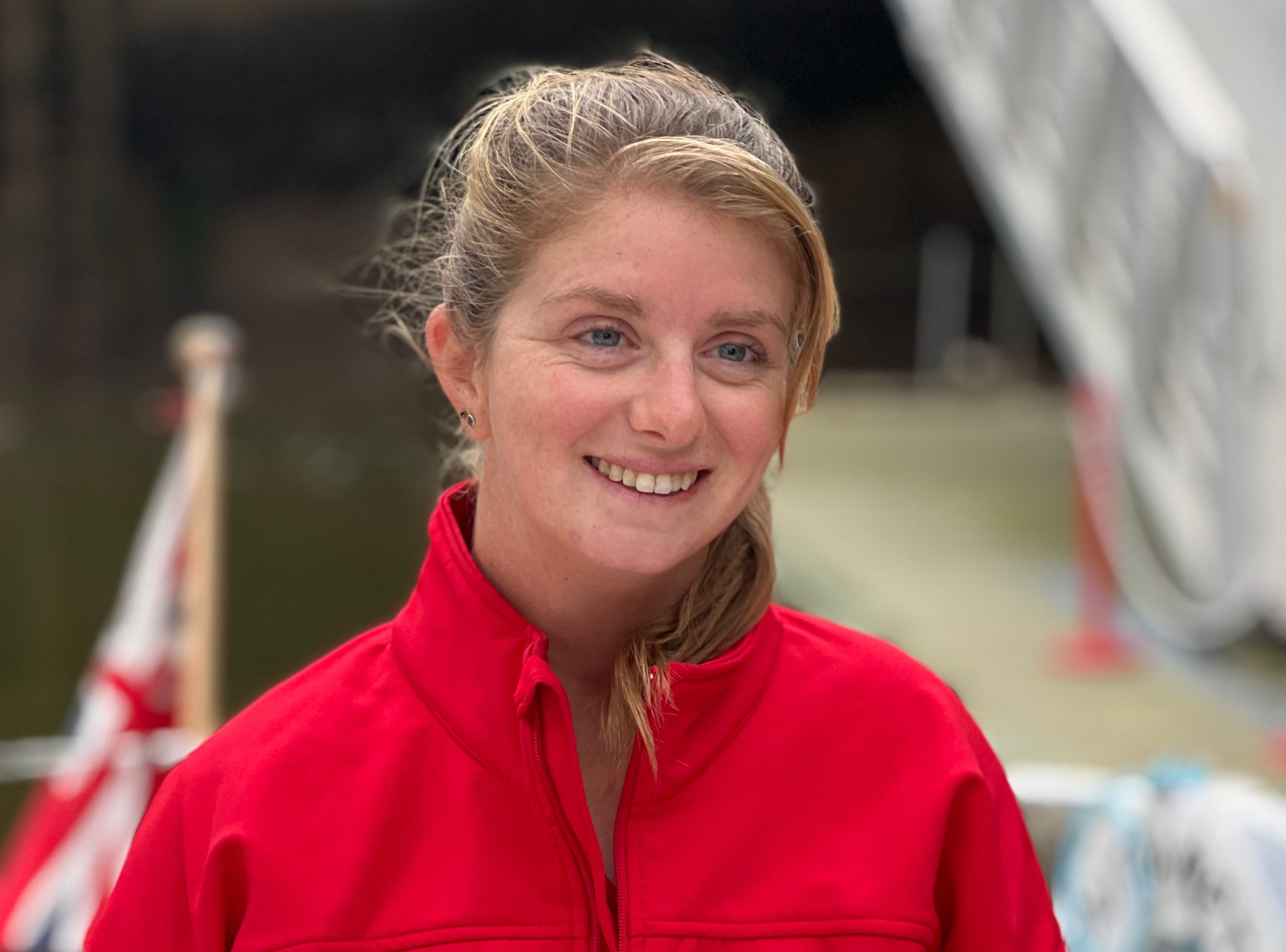 Erica at the helm - What's Up Newp