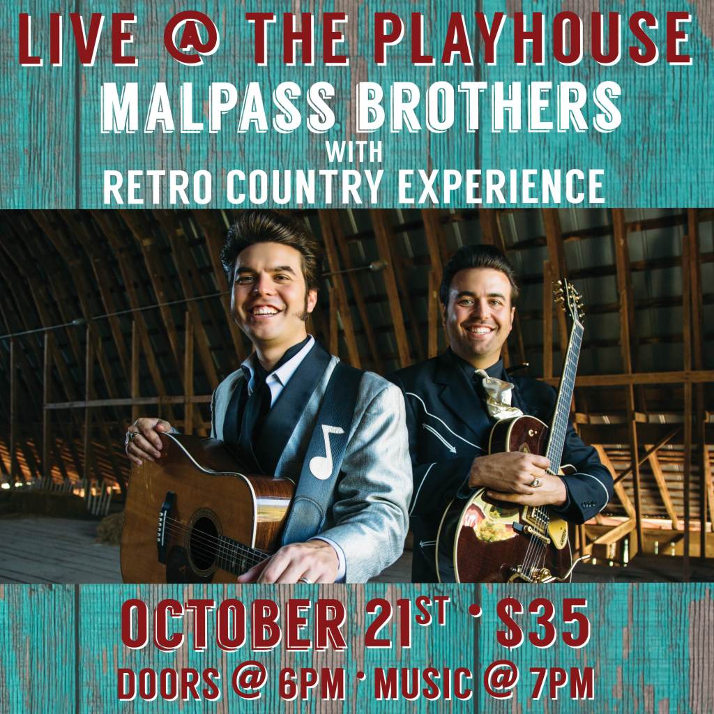 Newport Playhouse to host The Malpass Brothers on Oct. 21 - What's Up Newp