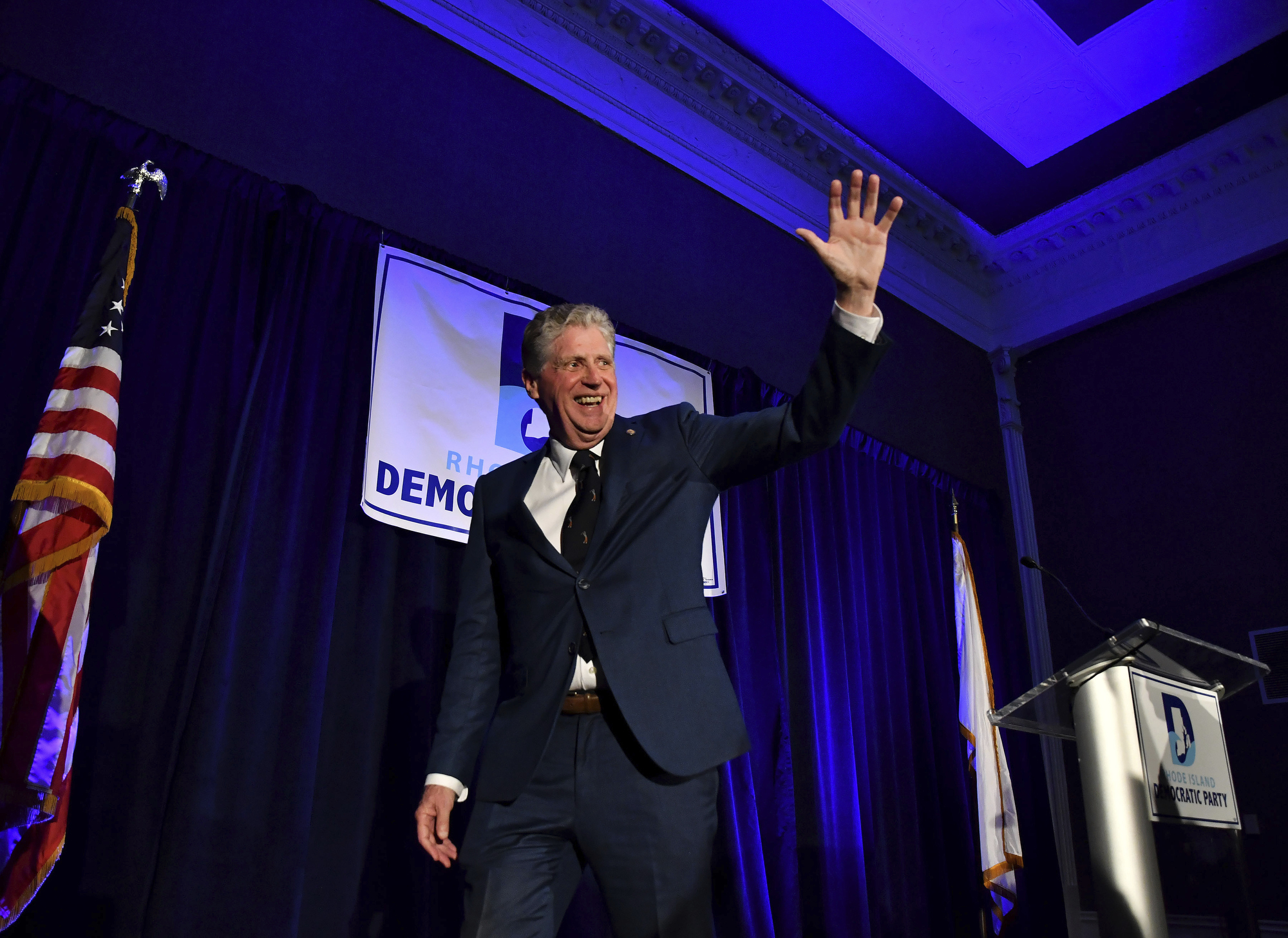 After his win, Gov. McKee plans for Rhode Island's future - What's Up Newp