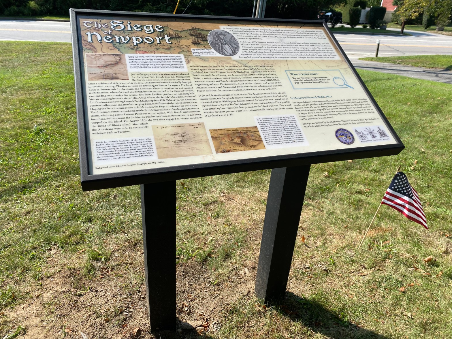 Siege of Newport Sign (1) - What's Up Newp
