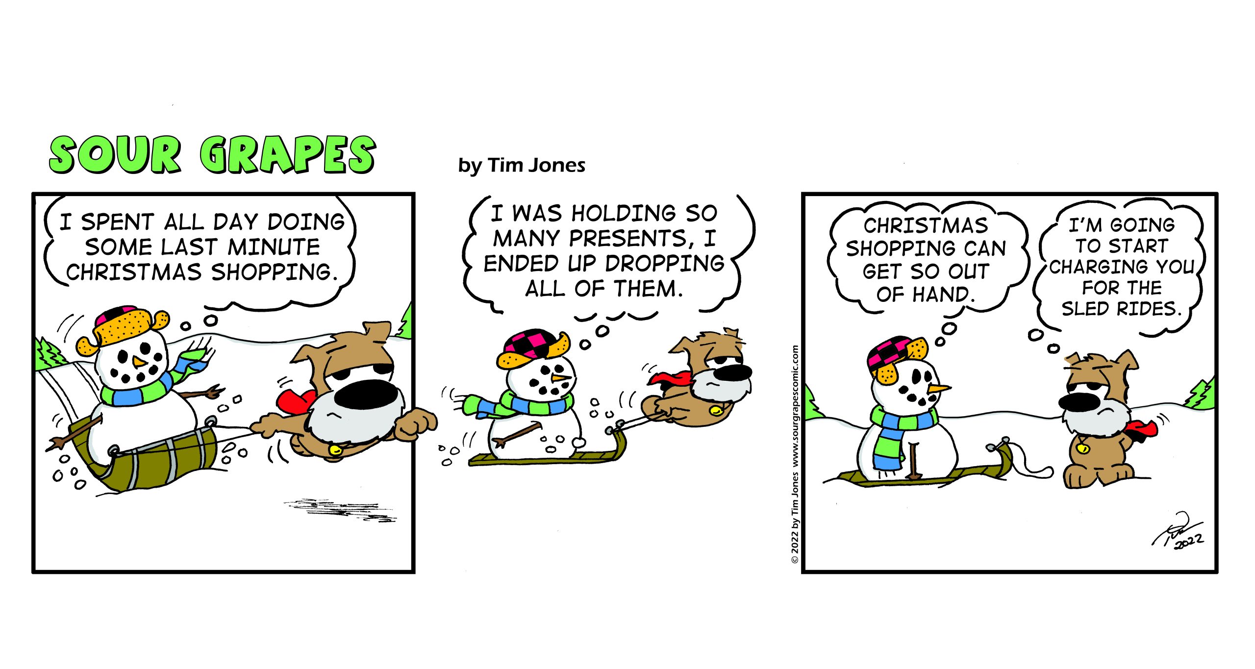 Comic - Sour Grapes: Out Of Hand - What's Up Newp