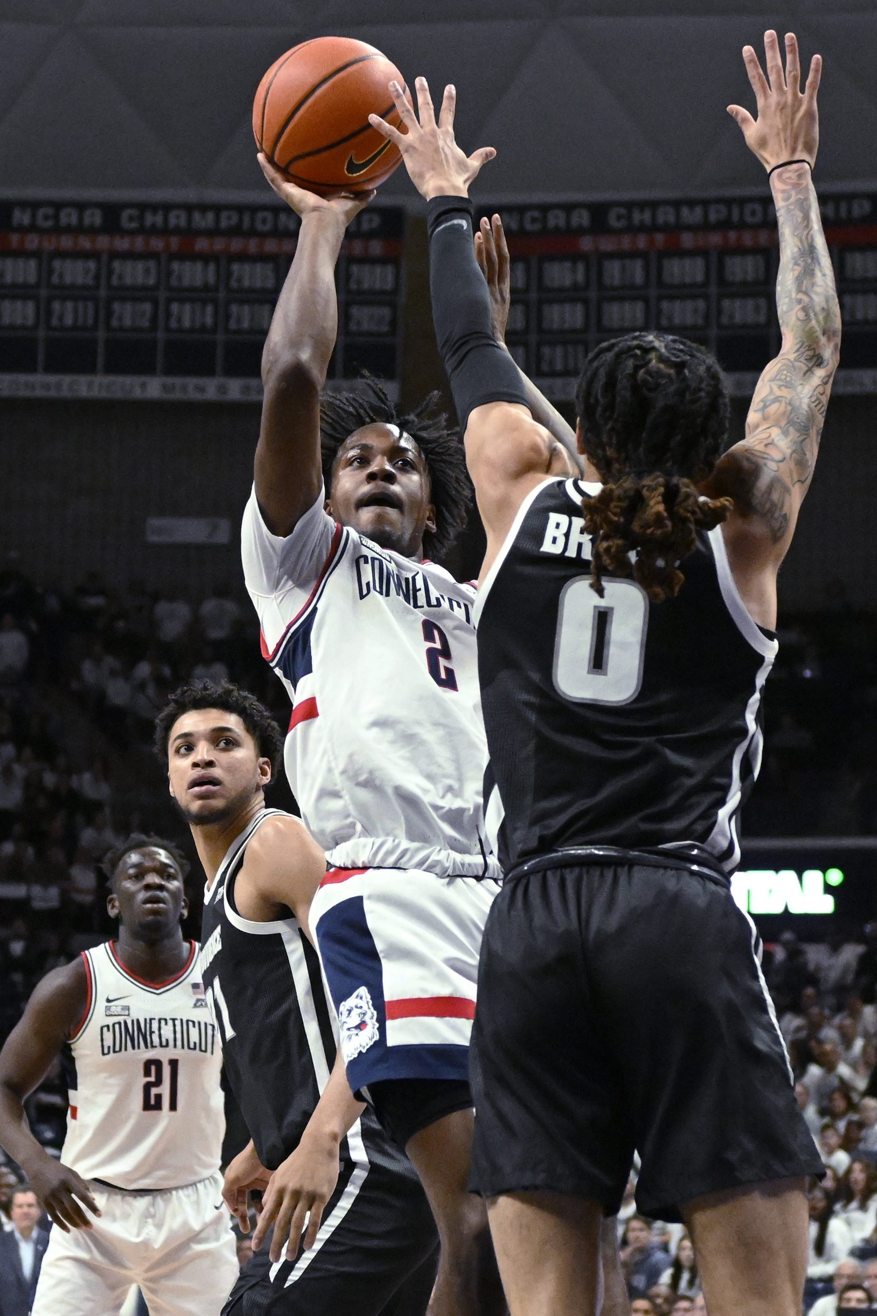 No. 18 UConn uses big second half to down No. 20 Providence - What's Up ...