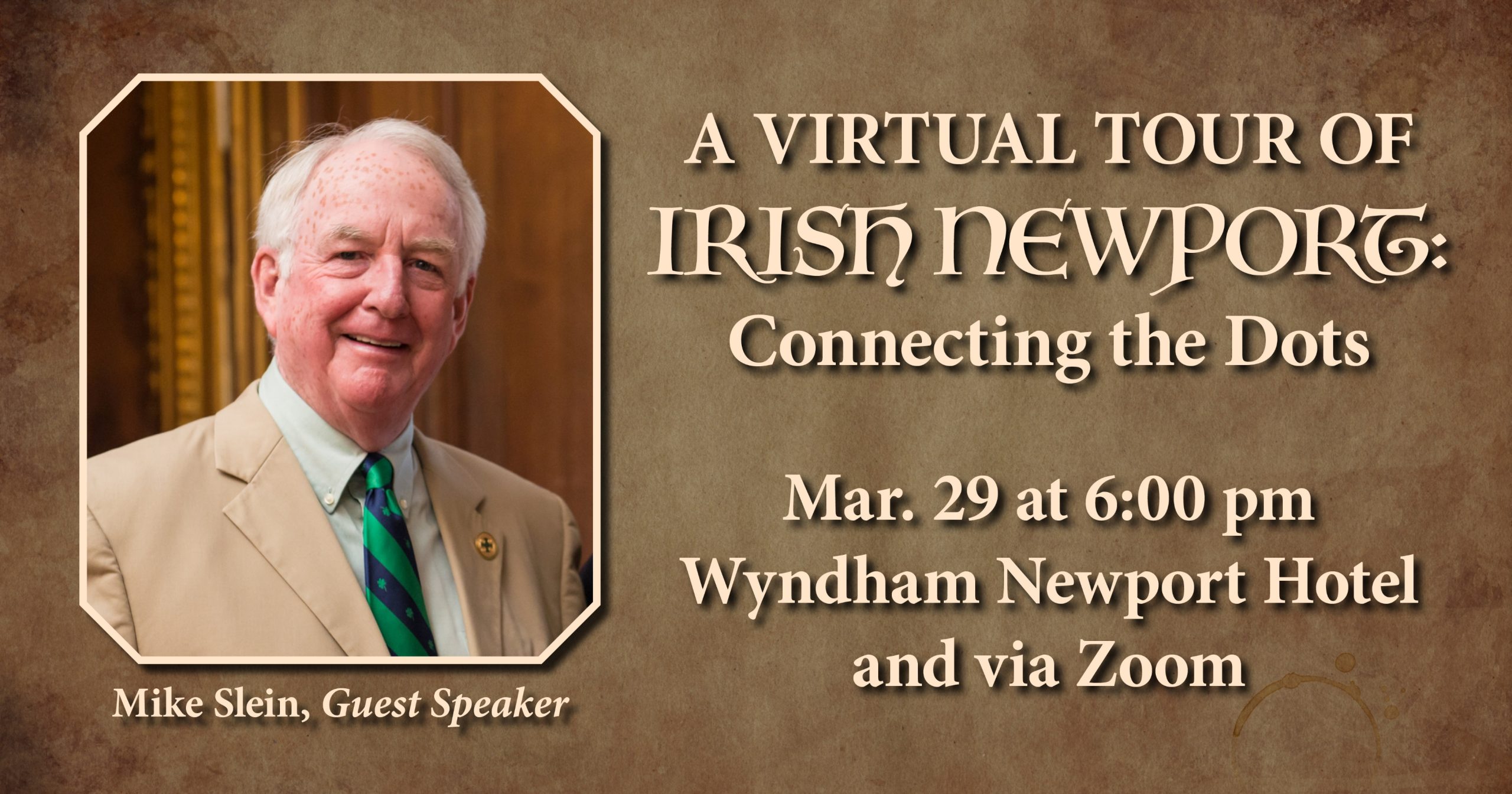Final Talk of Irish Museum’s 21 Lecture Series to feature Mike Slein ...
