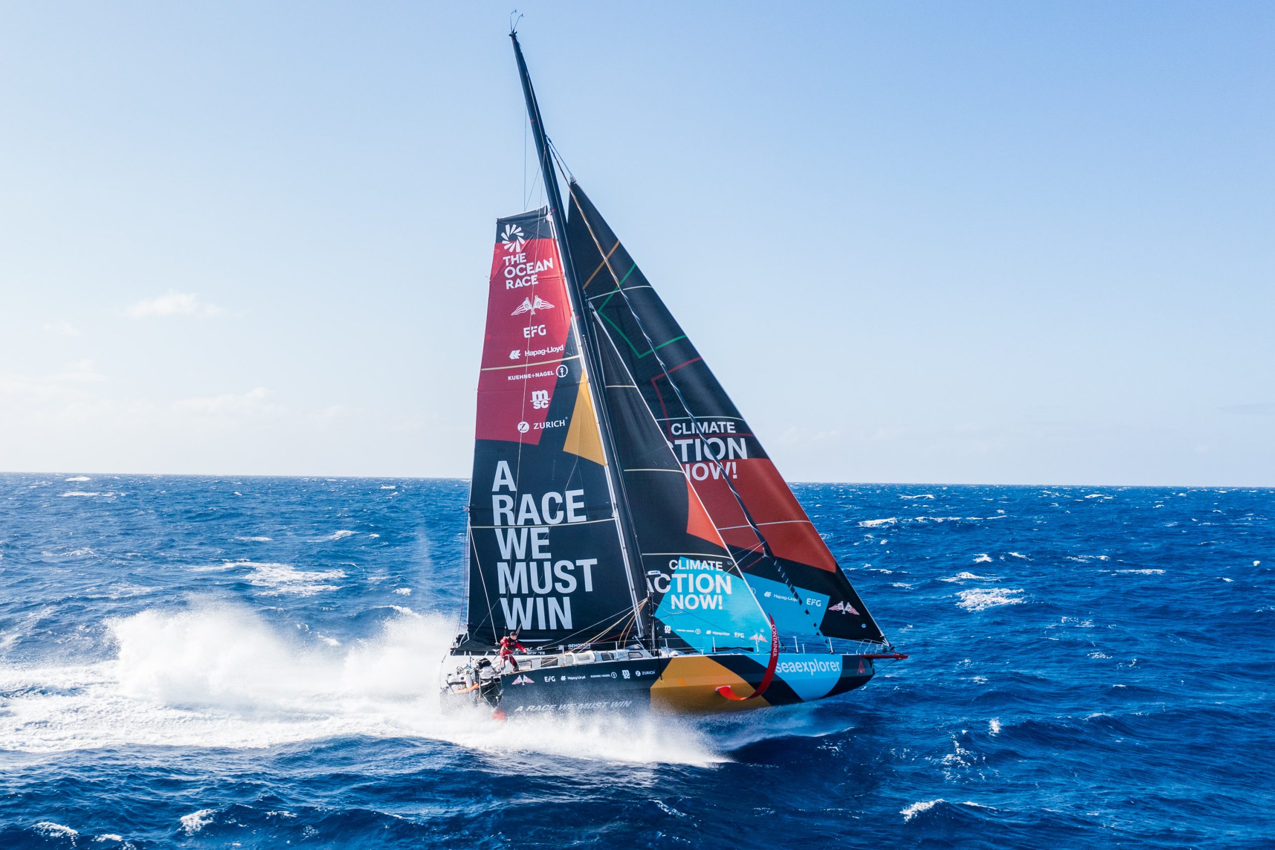 The Ocean Race: Lining up for the Horn - What's Up Newp