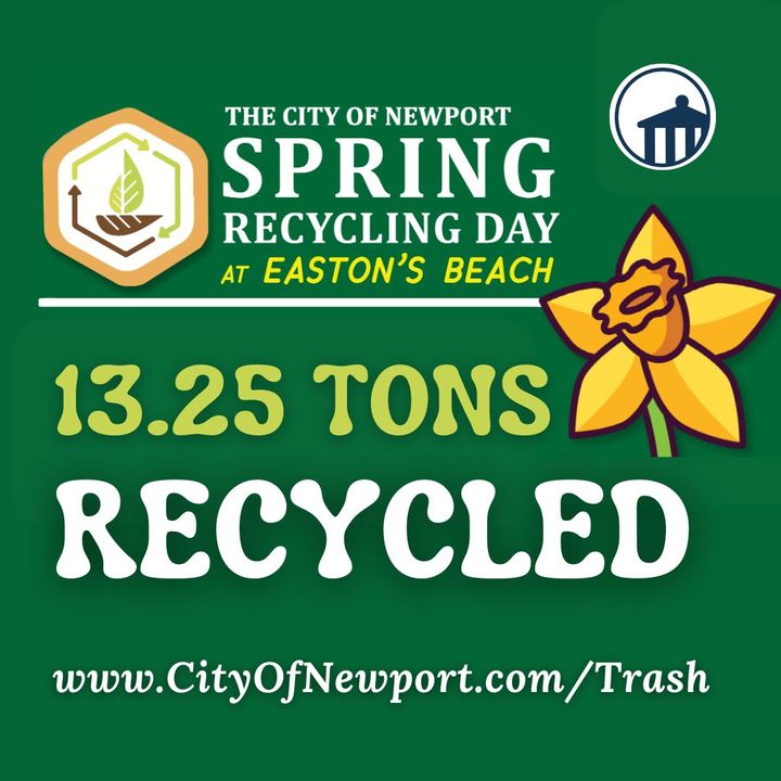 Newport's Spring Recycling Day collects 13.25 tons of material - What's ...