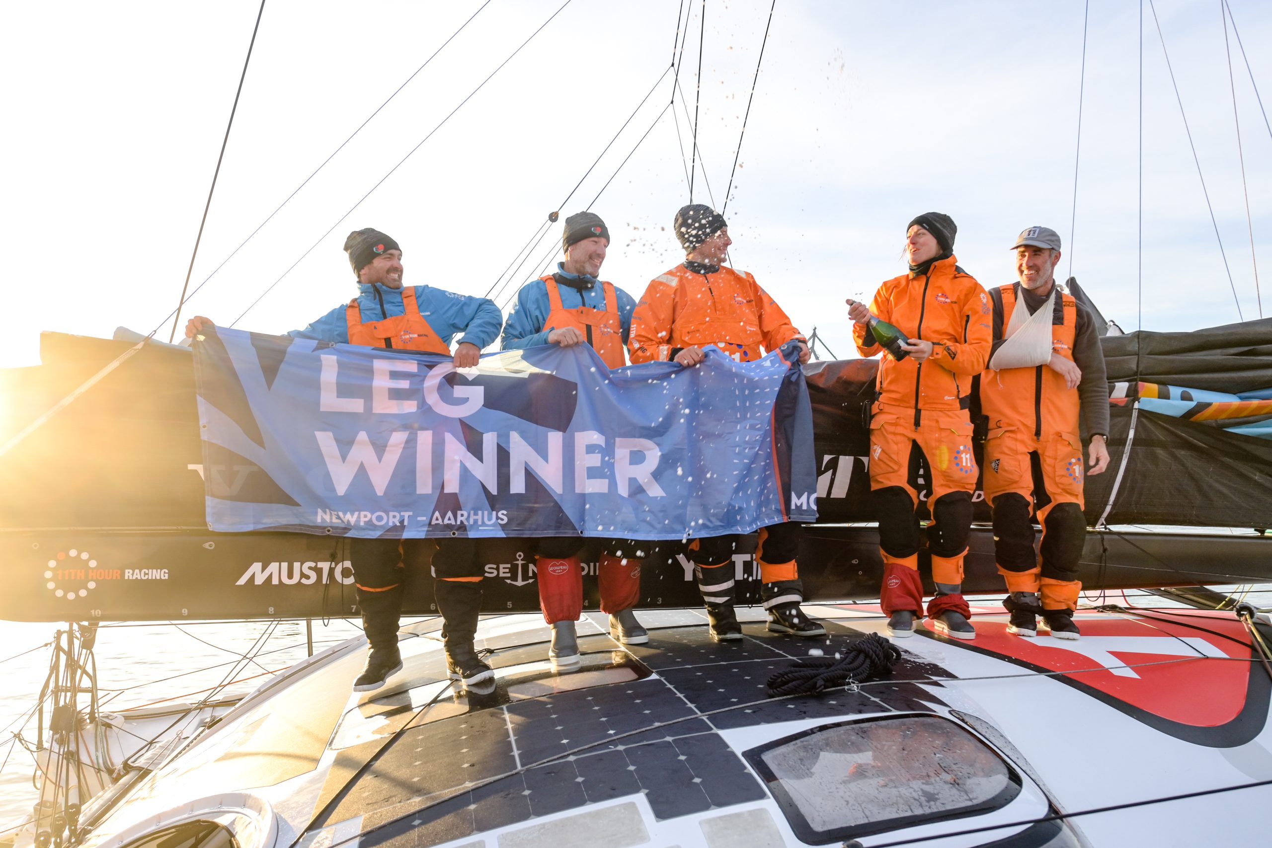 11th Hour Racing Team win Leg 5, grab overall lead in The Ocean Race ...