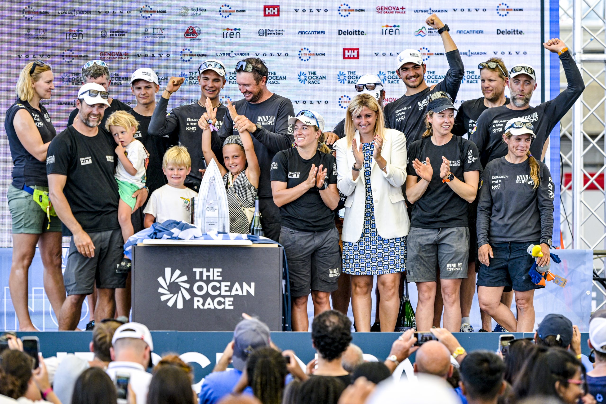 WindWhisper Racing Team wins Stage 3 into Genova to take The Ocean Race ...