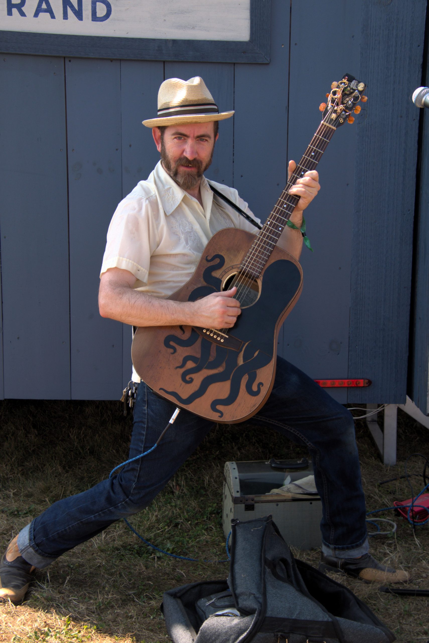 Dan Blakeslee at the 2022 Newport Folk Festival 2 - What's Up Newp