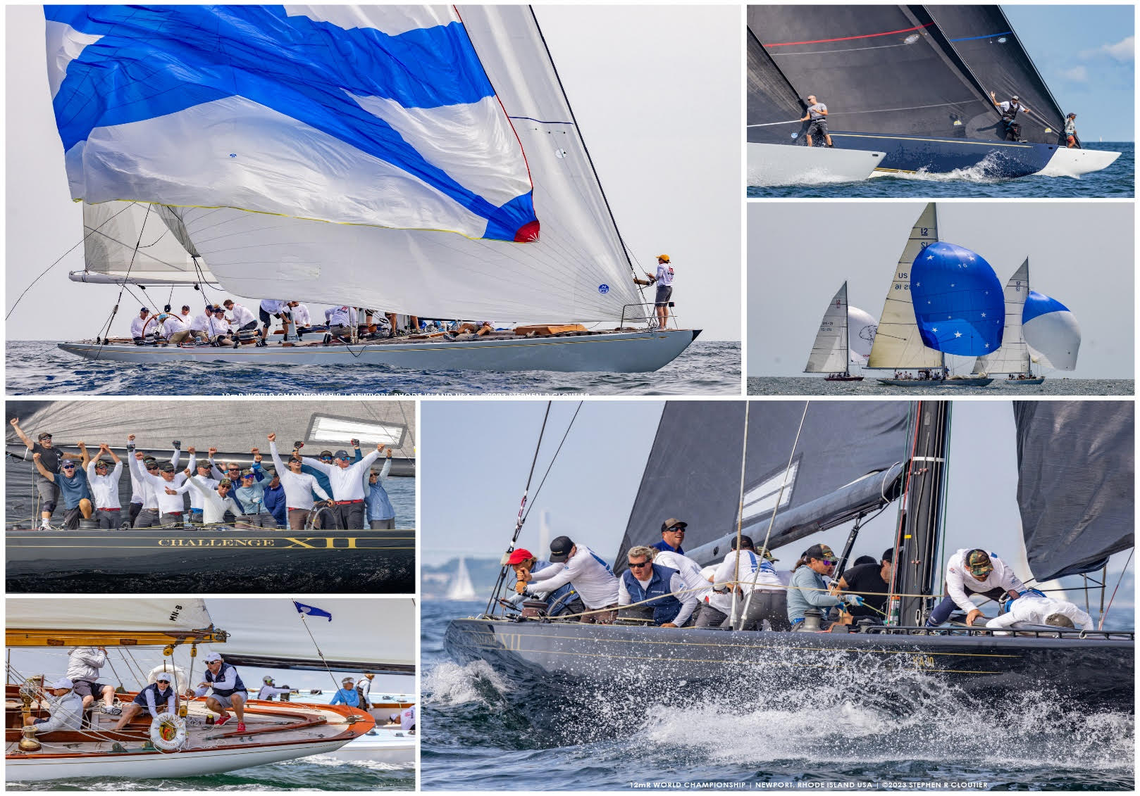 Serious, tight racing at the 12 Metre World Championship - What's Up Newp