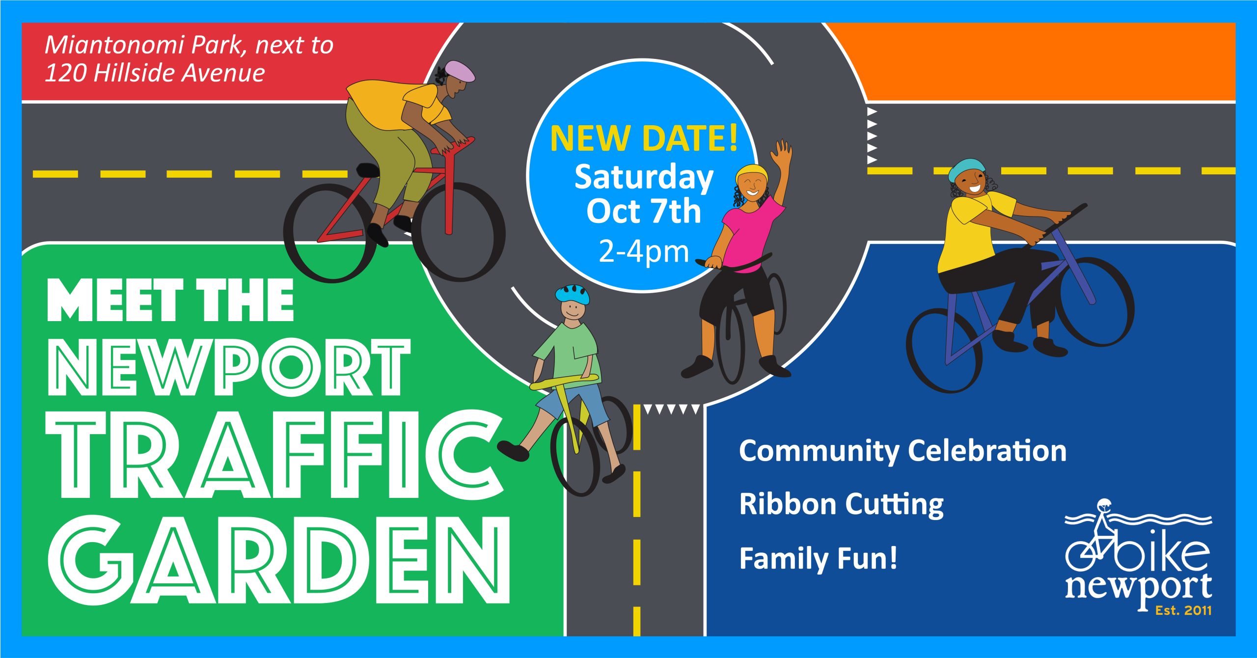Traffic Garden FB Event Banner New Date - What's Up Newp