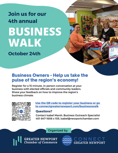 Greater Newport Chamber of Commerce to host Annual Business Walk on ...