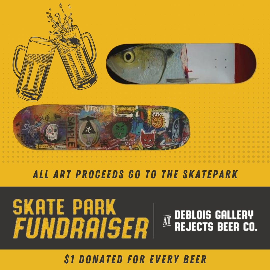 Friends of Newport Skatepark fundraiser to feature local artists' work - What's Up Newp