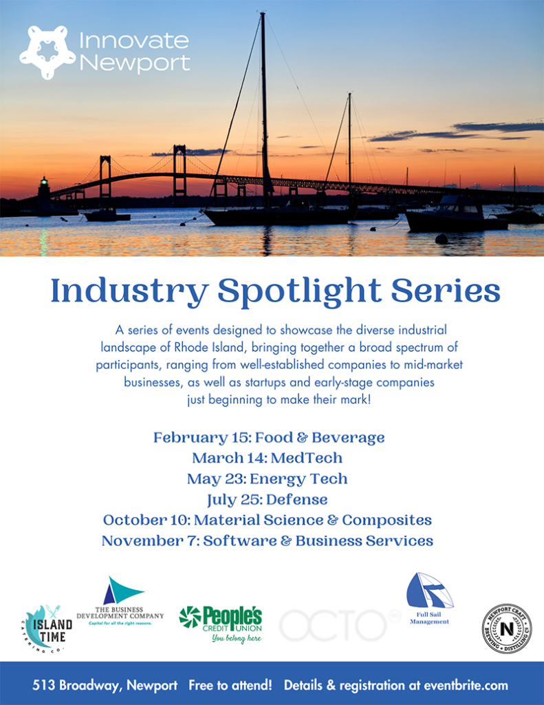 Innovate Newport launches Industry Spotlight Series - What's Up Newp