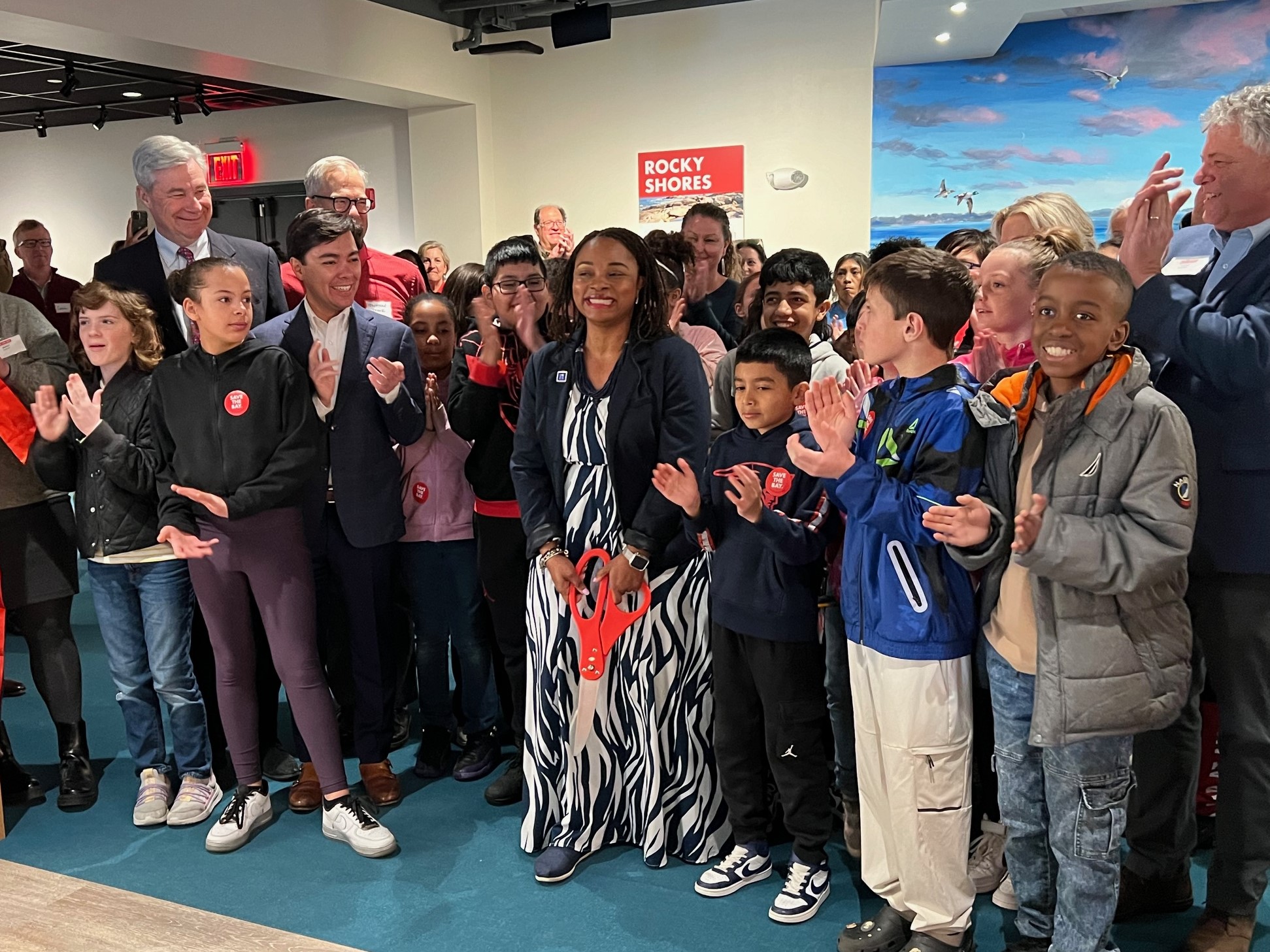 Save the Bay cuts the ribbon on the new Hamilton Family Aquarium - What ...