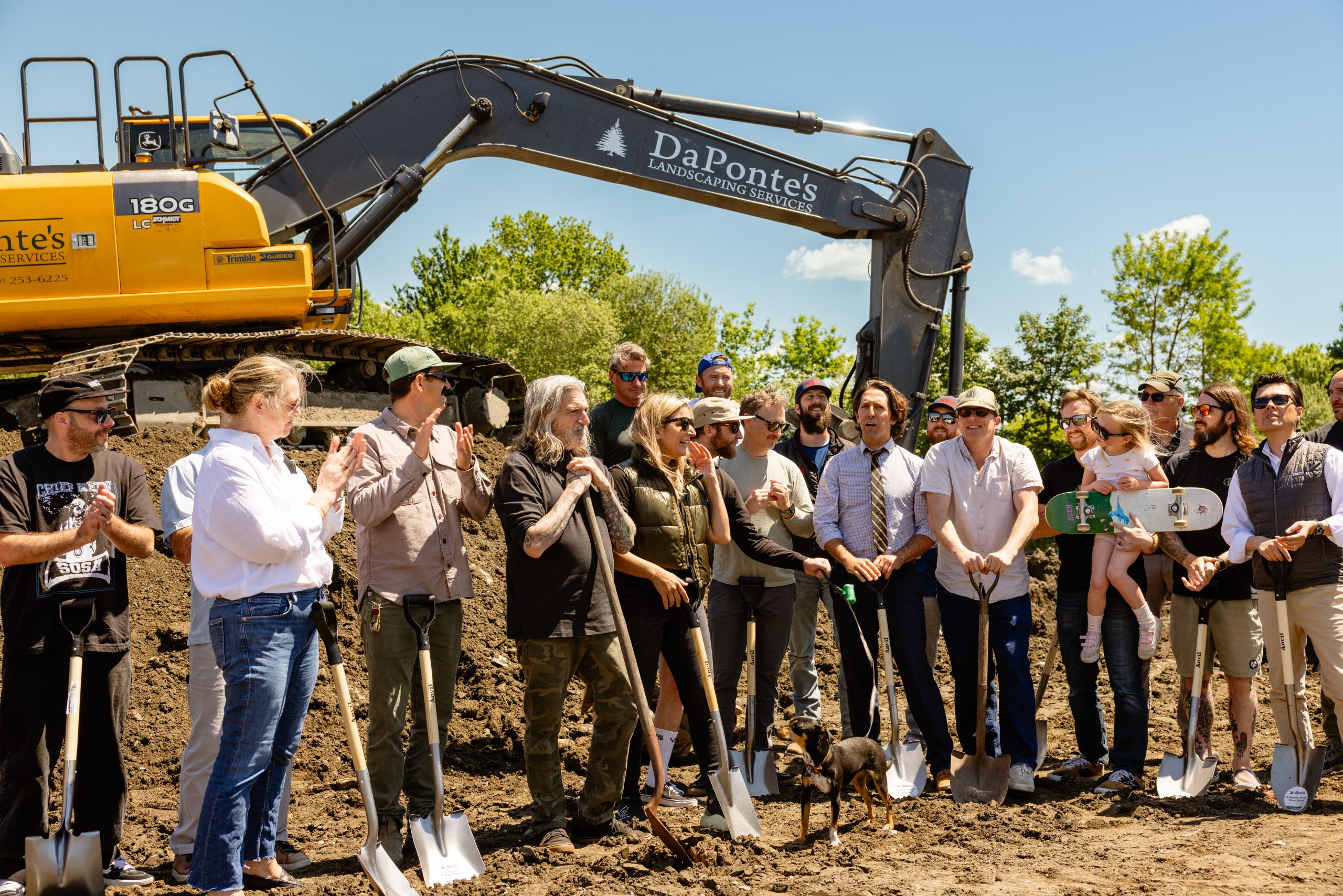 Friends of Newport Skatepark celebrate groundbreaking ceremony for new Newport outdoor skatepark ...