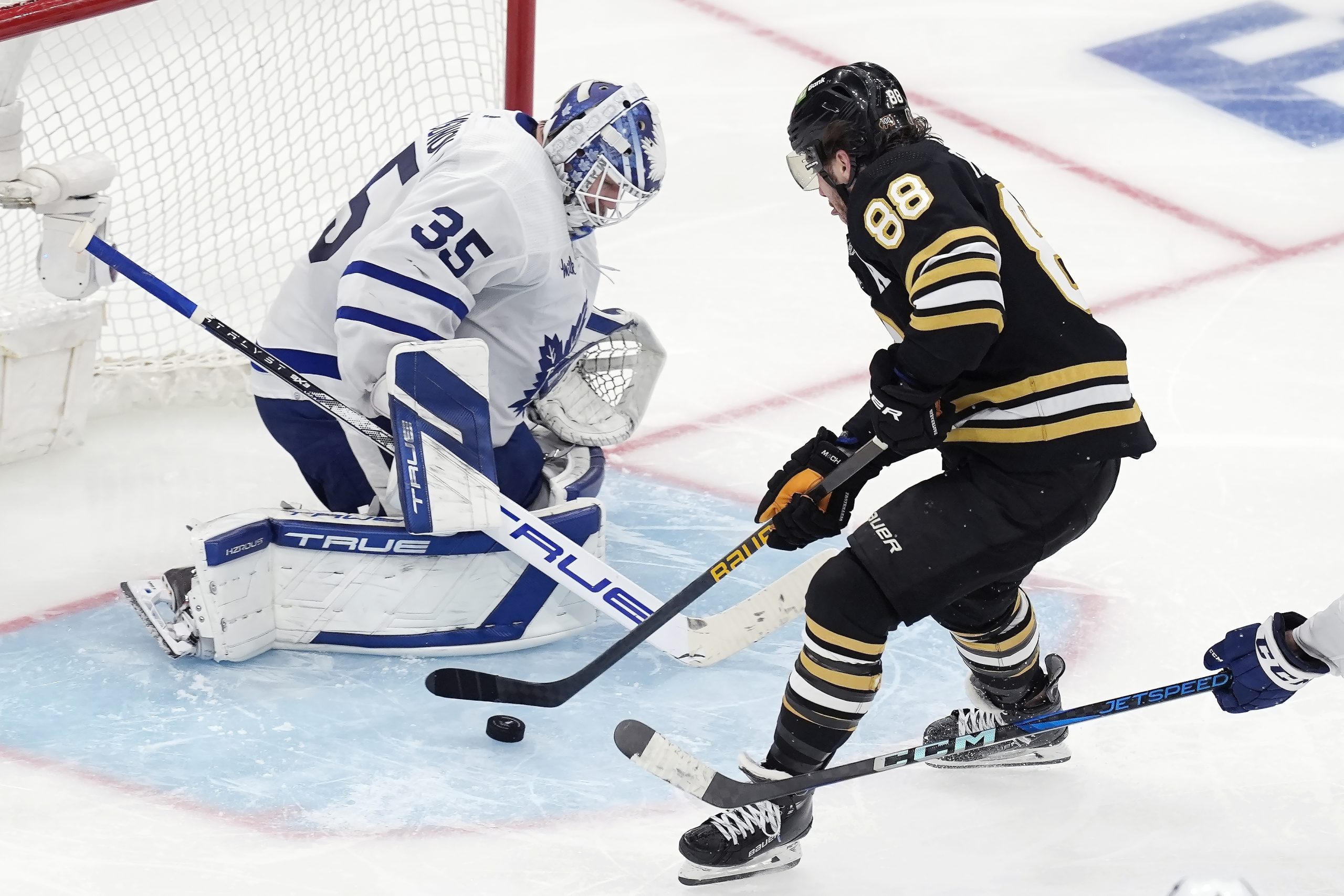 David Pastrnak scores in overtime to lift Bruins to Game 7 win over ...