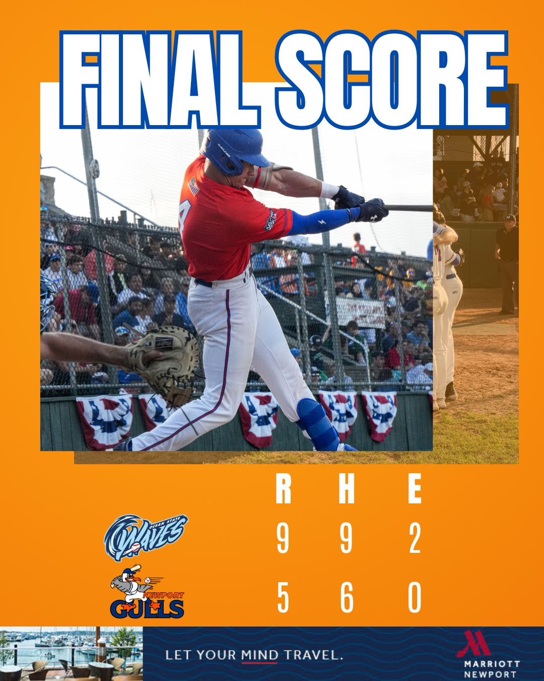 Newport Gulls fall to Ocean State Waves 9-5 - What's Up Newp