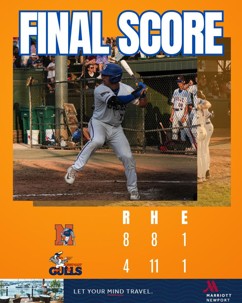 Newport Gulls surrender late lead, fall 8-4 to North Shore Navigators ...