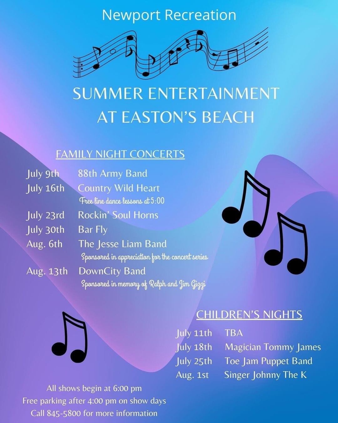 Free concerts returning to Easton's Beach in July and August - What's ...