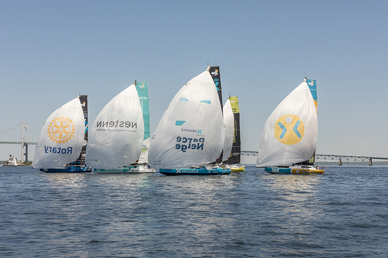 Atlantic Cup teams set sail from Newport to Portland in the second ...