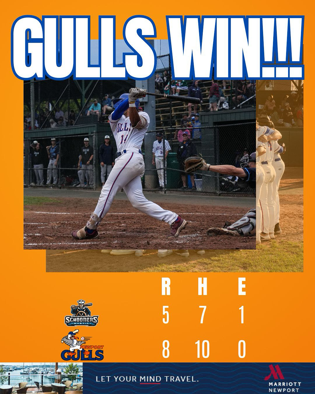 Gulls end the regular season on a high note with a win over Schooners ...