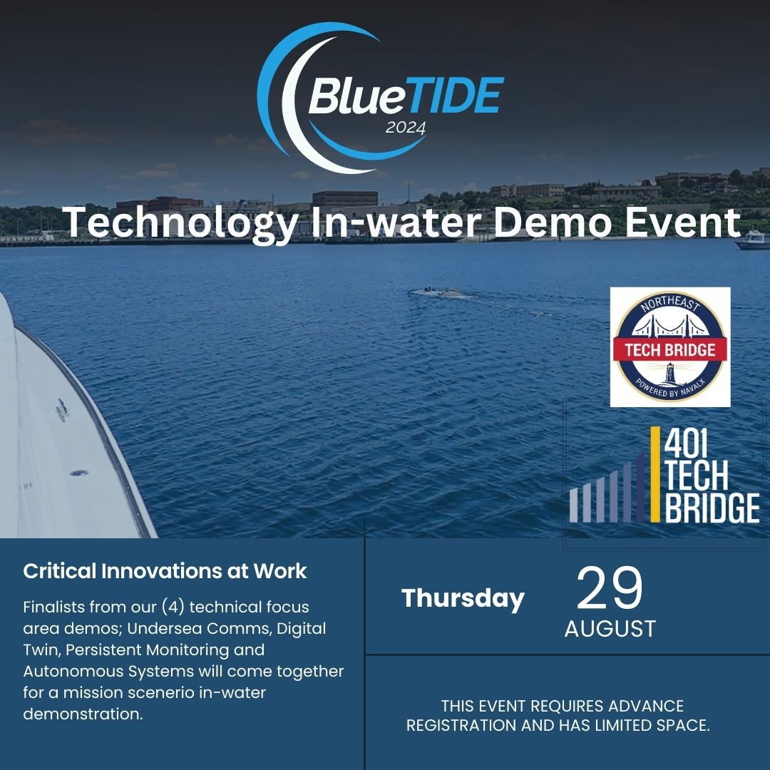 Newport to host BlueTIDE 2024, a maritime technology in-water demo event - What's Up Newp