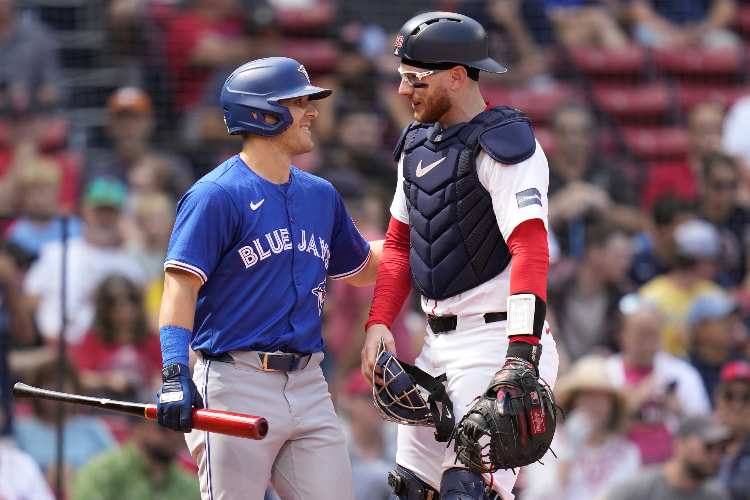 Blue Jays beat Red Sox twice, and Danny Jansen shows up on both sides ...
