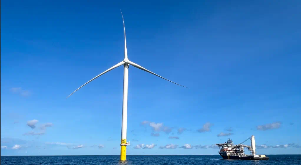 Rhode Island and Connecticut's first utility-scale offshore wind farm ...