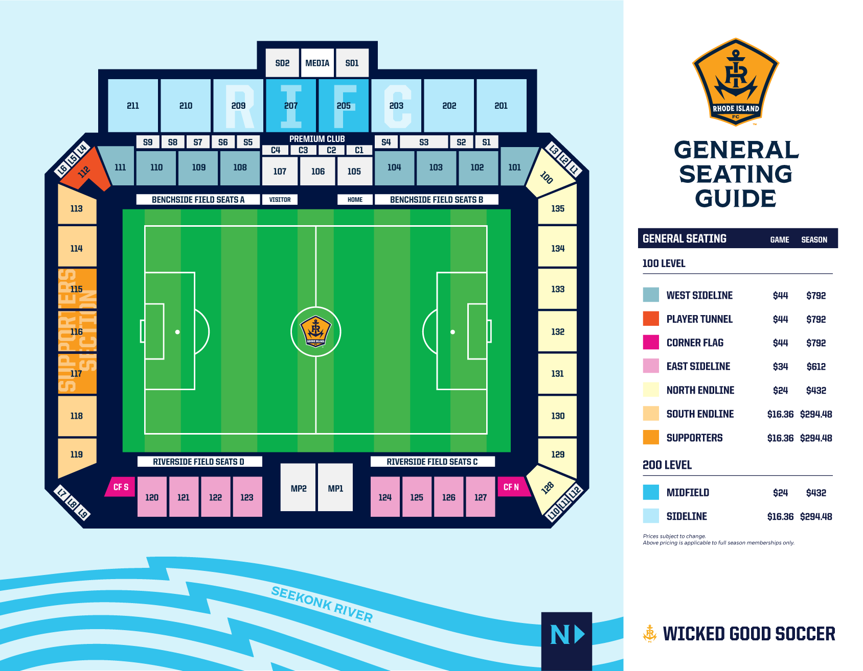 Rhode Island FC Releases General Seating Season Ticket Pricing for The ...