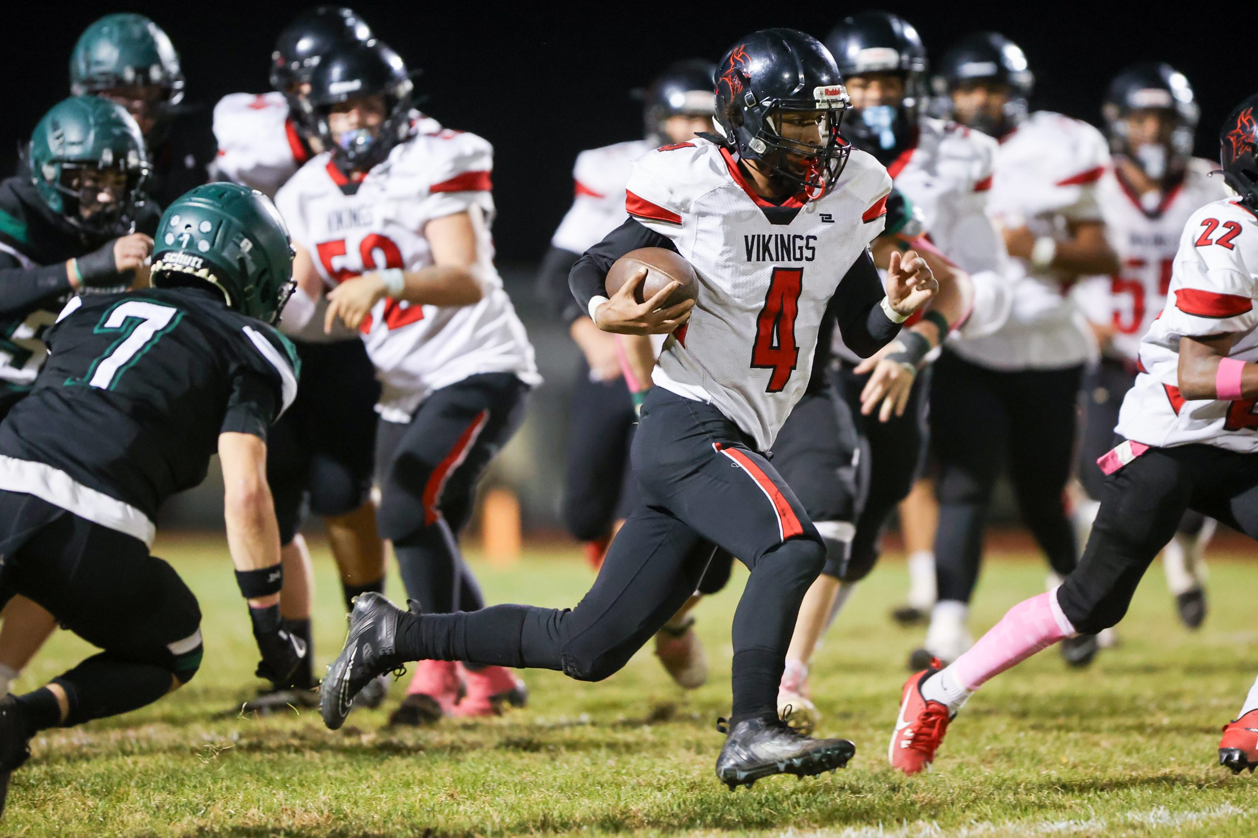 Rogers Football falls to Ponaganset in 49-7 homecoming rout - What's Up ...