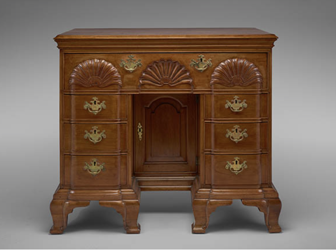 Colonial desk made by E. Townsend of Newport - What's Up Newp