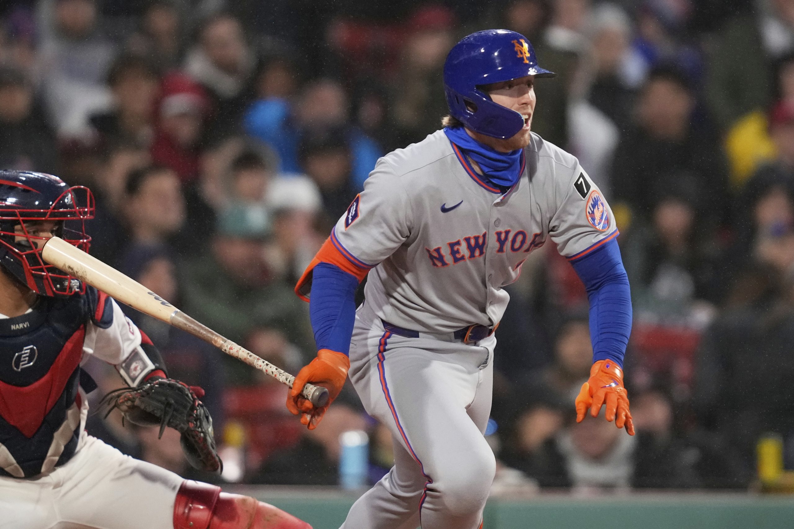 Baty's 3 RBIs help Mets beat Red Sox 5-1 and avoid a three-game sweep ...