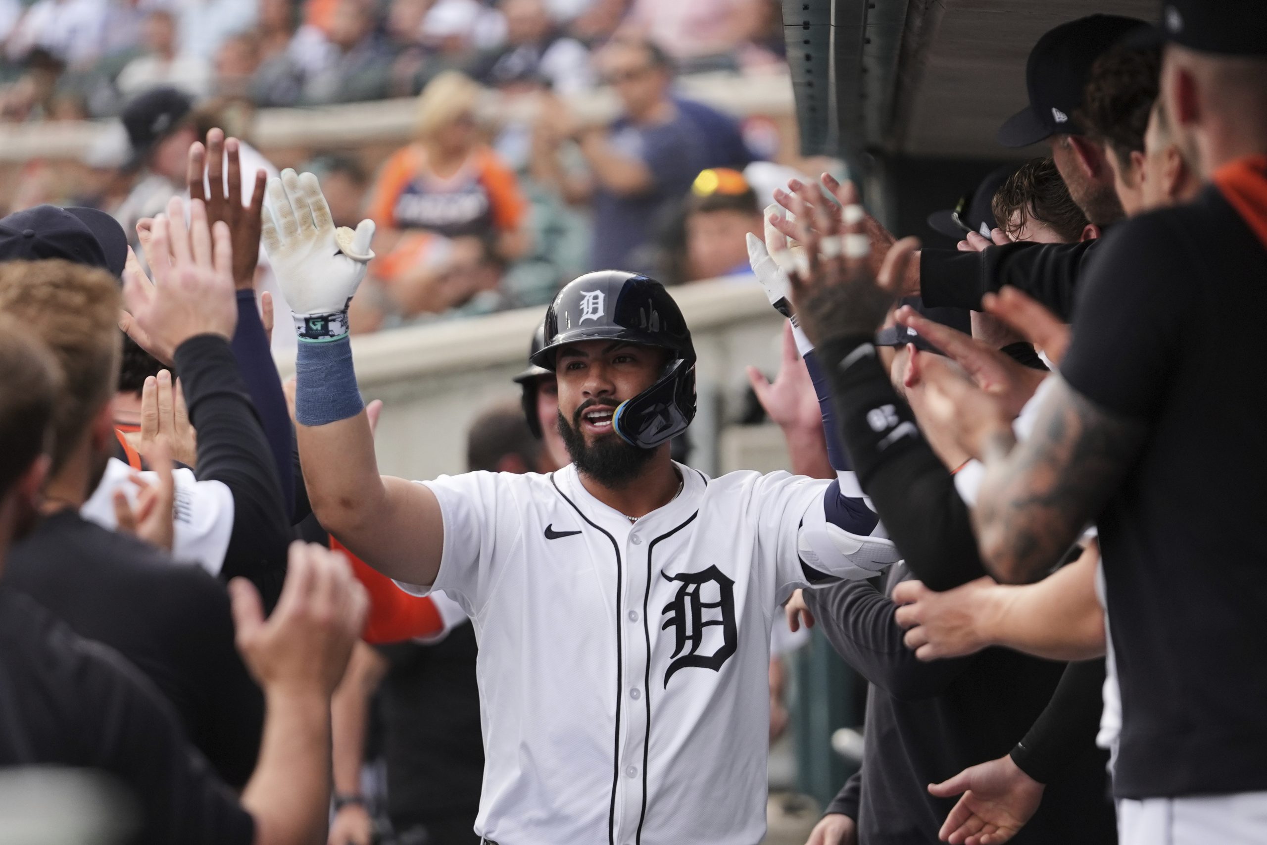 Gleyber Torres homers and drives in 3 runs as Tigers rout Red Sox 14-2 ...