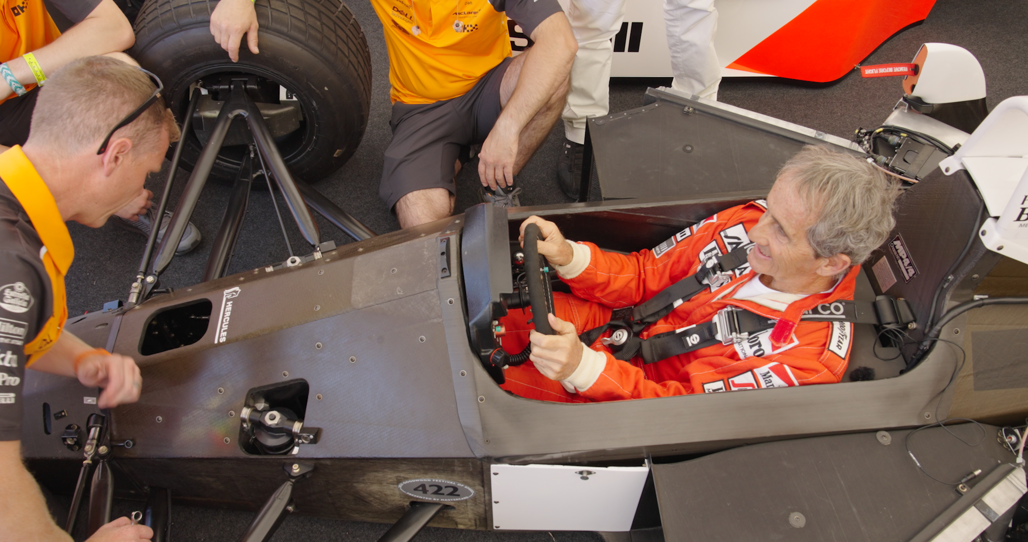 Four-time Formula 1 World Champion Alain Prost reunited with his 1988 ...
