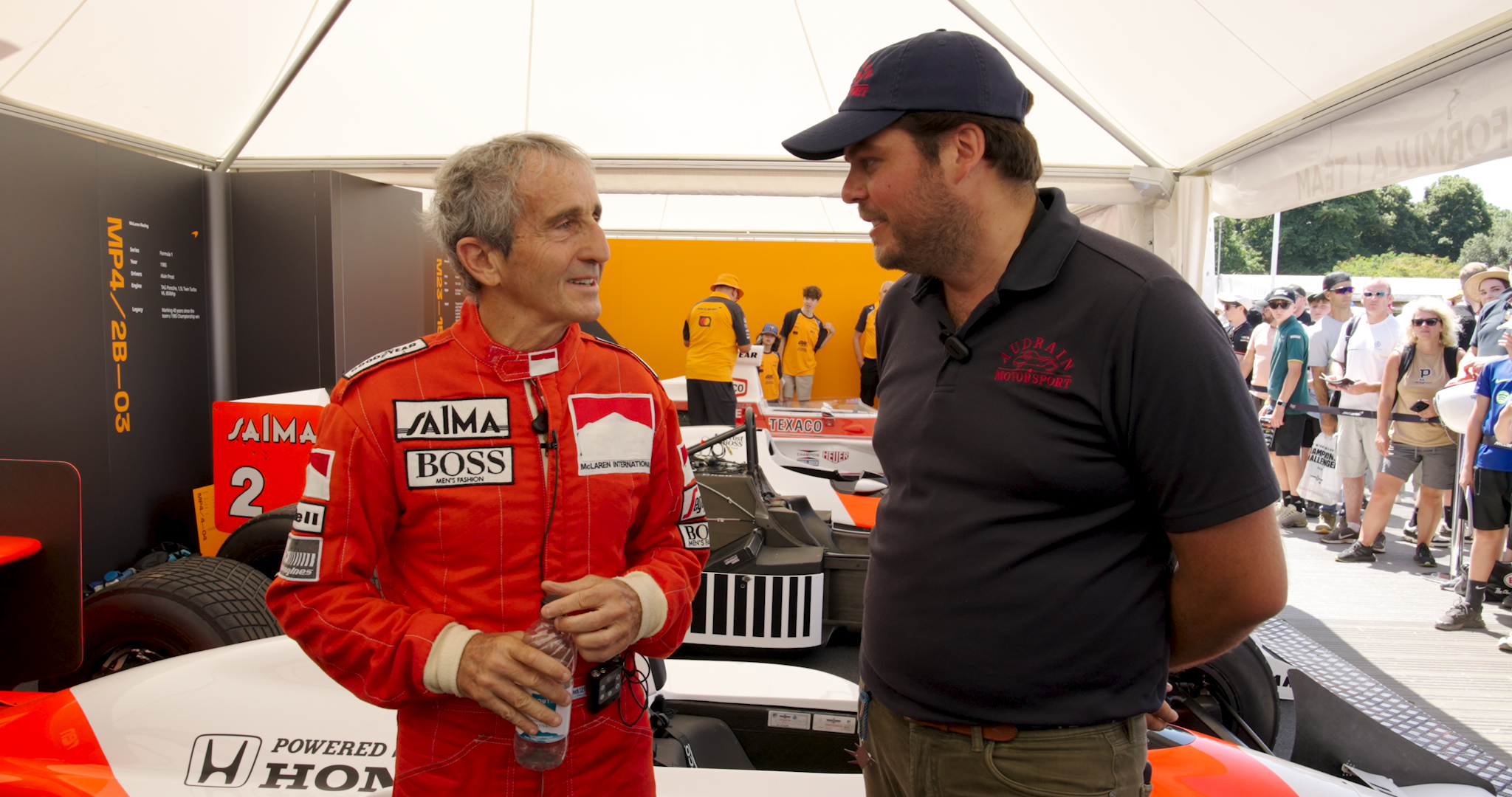 prost interview in garage with sean - What's Up Newp