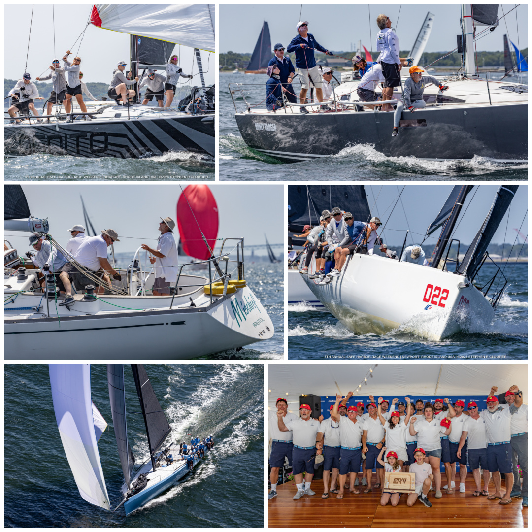 Record fleet battles surprise winds at Safe Harbor Race Weekend - What ...