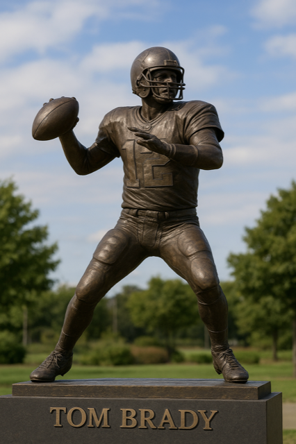Gerry Goldstein: For better or worse, A.I. bronzes Brady - What's Up Newp
