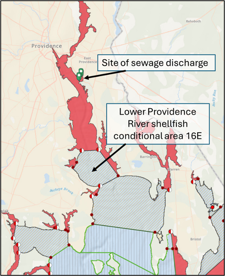 DEM closes Lower Providence River shellfish area after 800,000-gallon ...